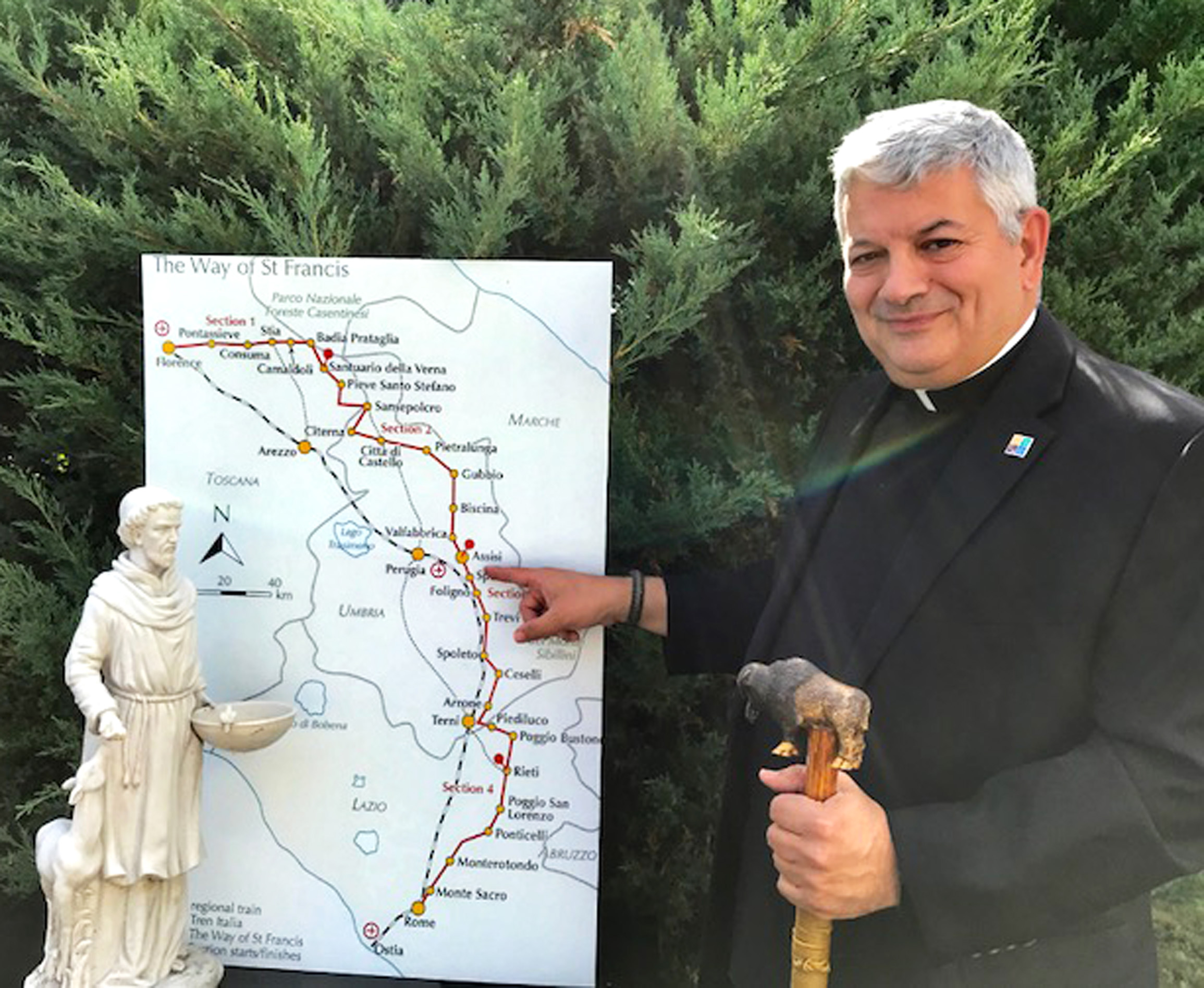 Father Joe to hike Italy | News, Sports, Jobs - Observer Today